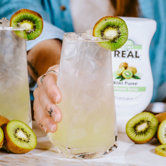 Reàl Kiwi Puree Infused Syrup 50cl