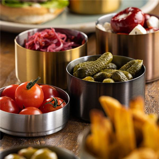 Stainless Steel Dip Pot 3inch / 7.5cm 4oz / 100ml